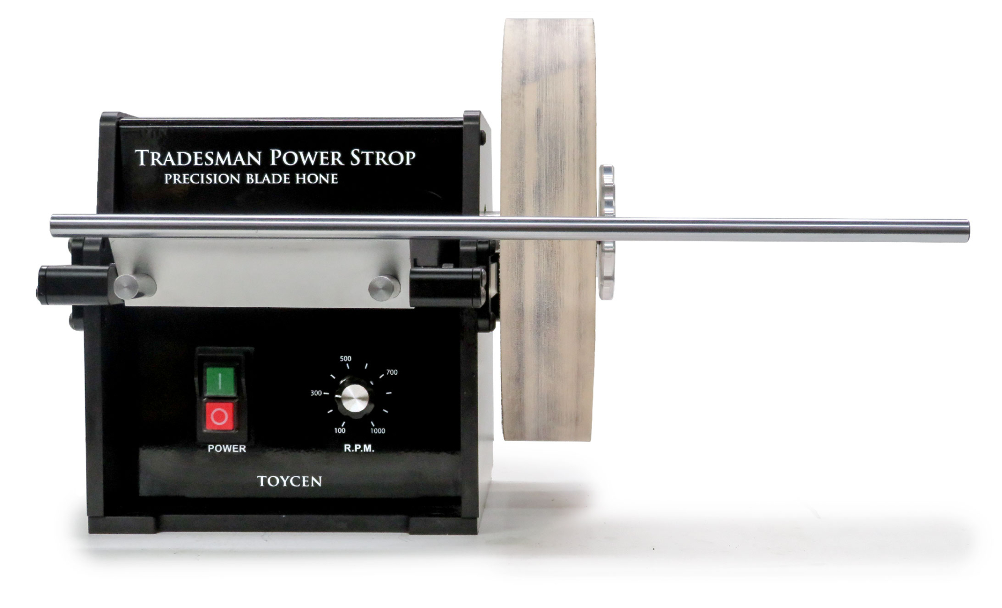 Tradesman Power Strop , Precision Blade Hone with Precision angle rail ...