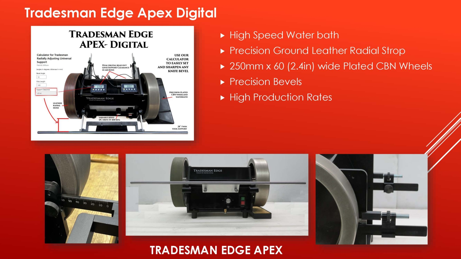 Tradesman DC Variable Speed Bench Grinders: Three Powerful Models ...